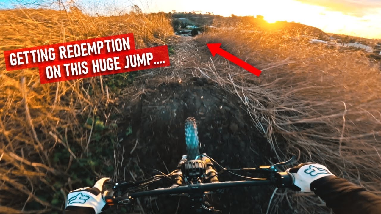 Surron Redemption Time on Huge Jump || Them Sunset Rides Hit Different ...