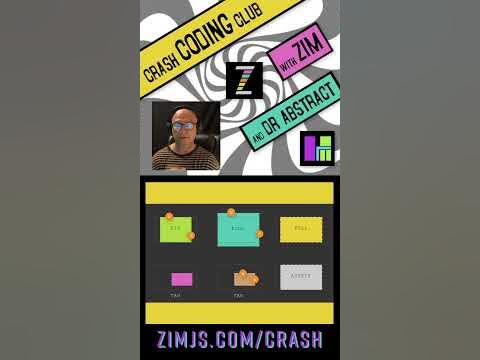 CRASH CODING CLUB! ZIM Frame on the Canvas - YouTube