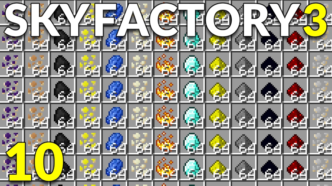 Sky Factory 3 10 Fredietron & The Auto Ingots! - YouTube