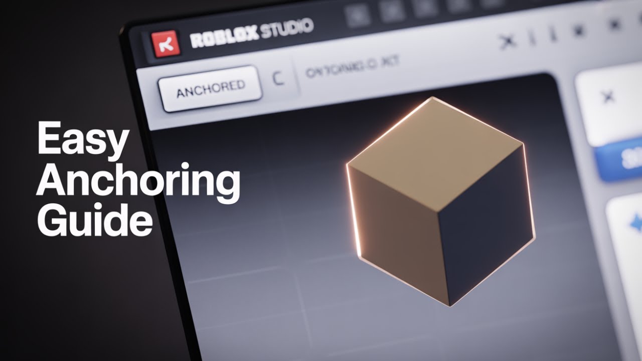Anchor Your PART in Roblox Studio Easily Today? - YouTube