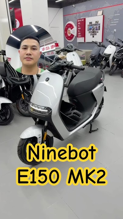 Крутой городской электроскутер Ninebot E150 MK2 #ninebot #e150mk2 #e150 #segway - YouTube