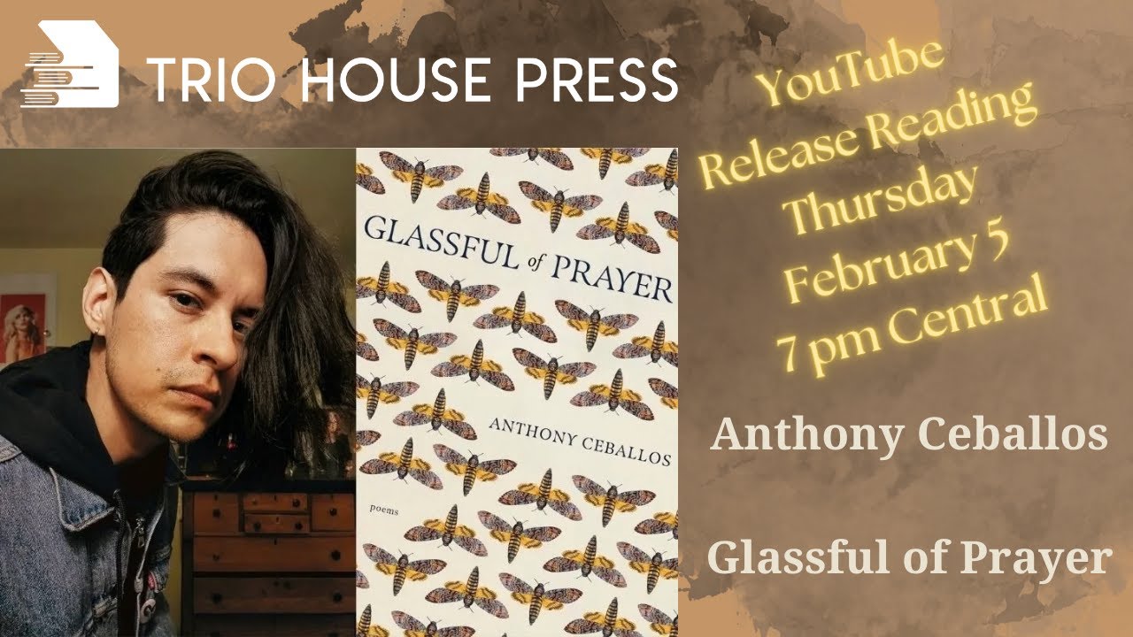 Anthony Ceballos Glassful of Prayer Release Reading - YouTube