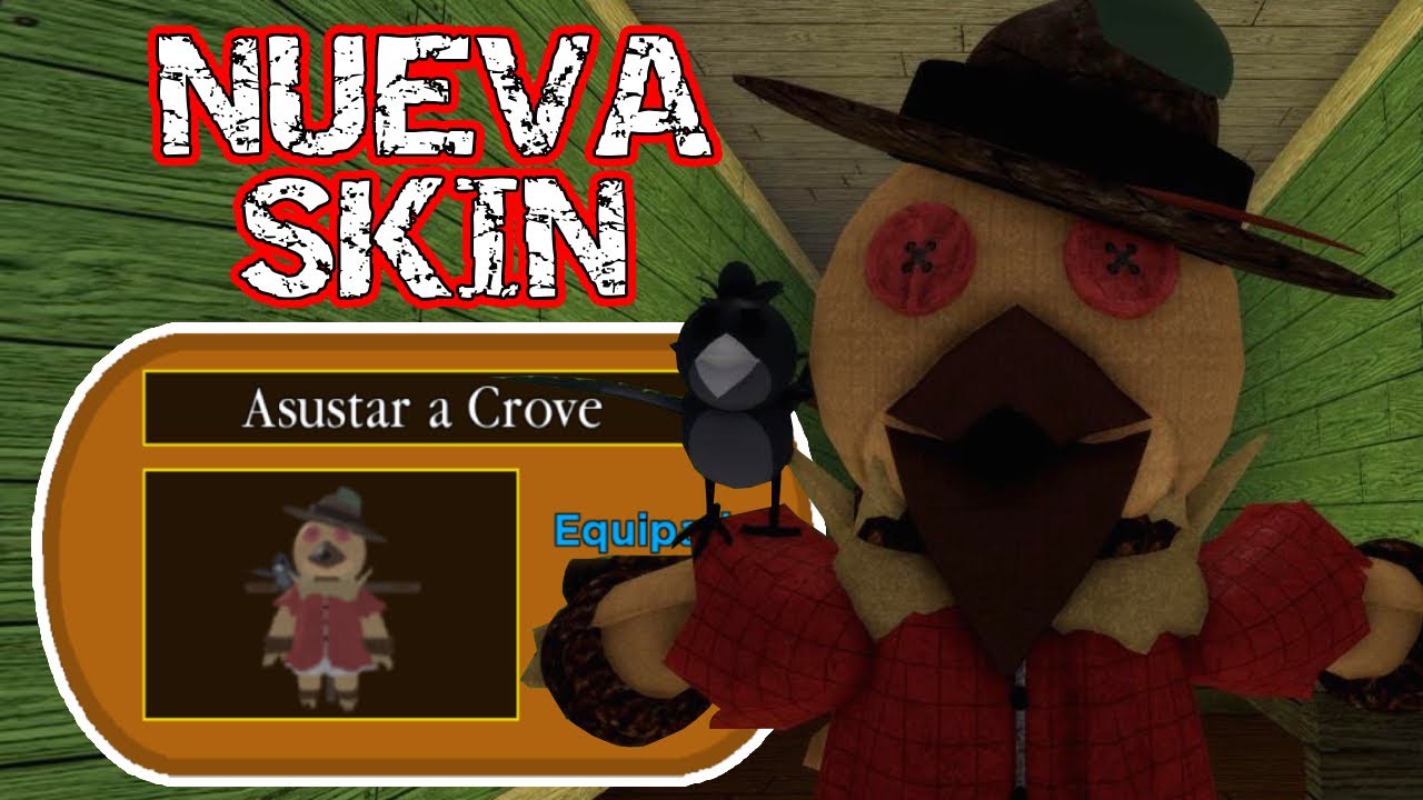 Como TENER la SKIN (CROVE) 2024 😨 PIGGY: But It's 100 PLAYERS ROBLOX # ...