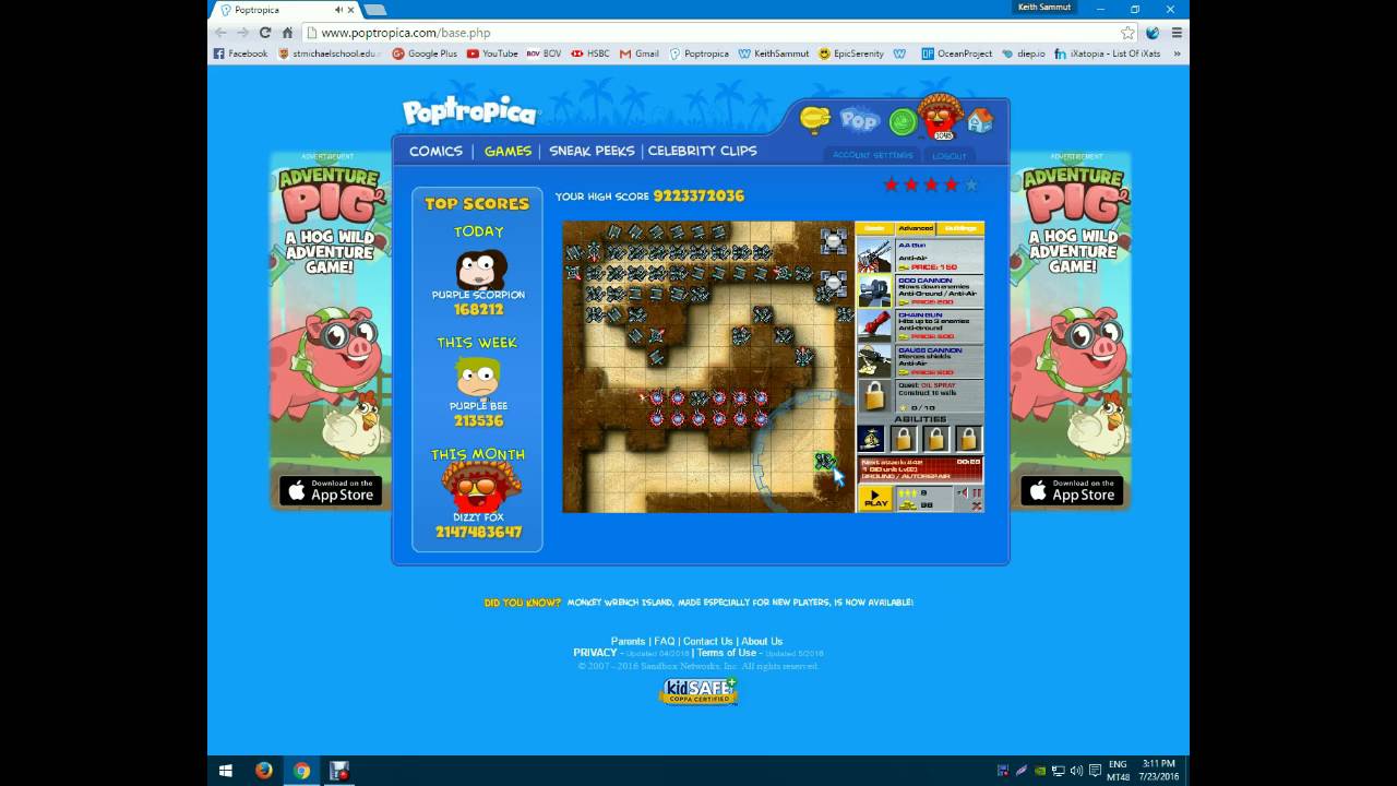 Miniclip - Canyon Defense Glitch - Building Anywhere! - YouTube