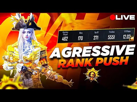 CONQUEROR AJJ PKKA HA 100 RANK BGMI NEW EVENT LIVE STREAMING RUSH ...