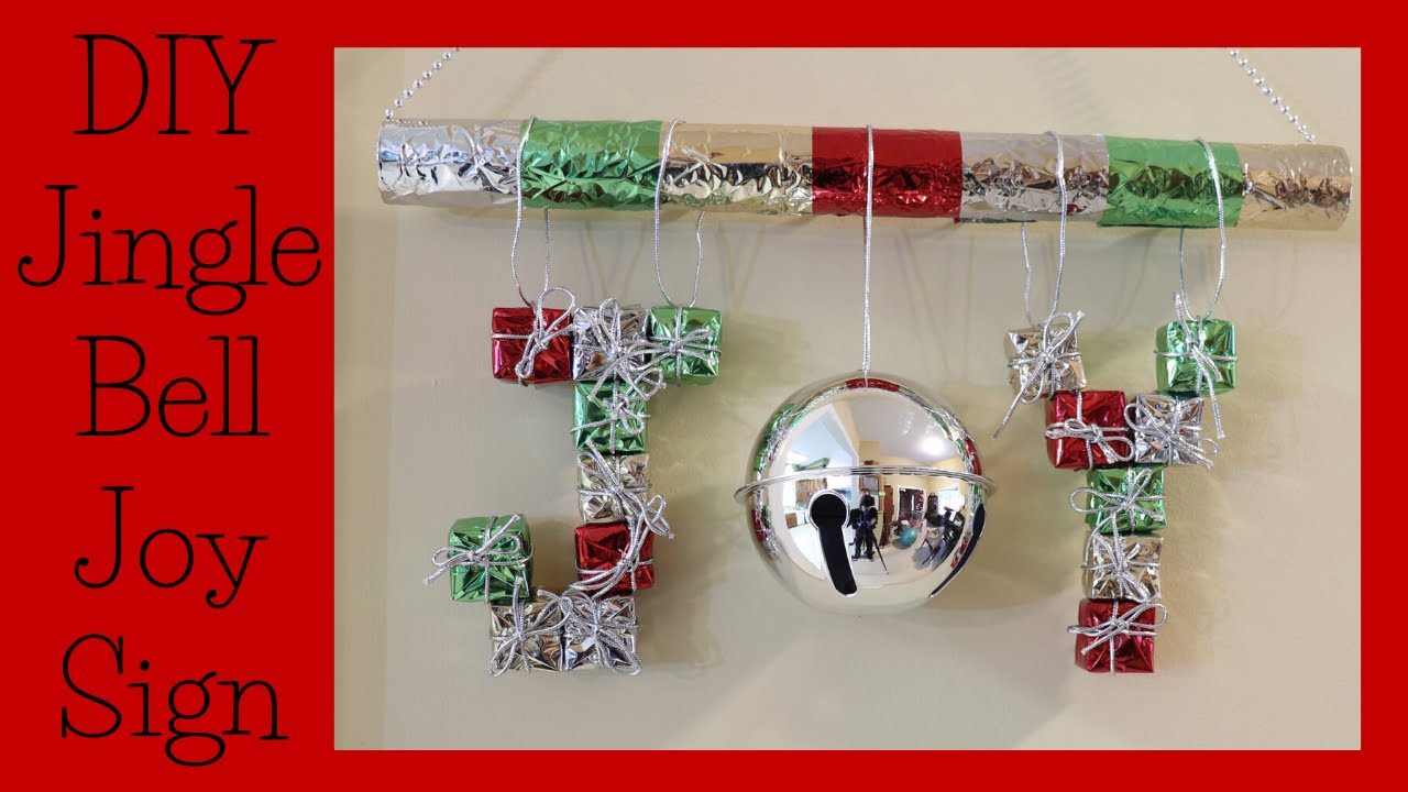 Jingle Bell Joy Sign | Tutorial Tuesday Ep 104 - YouTube