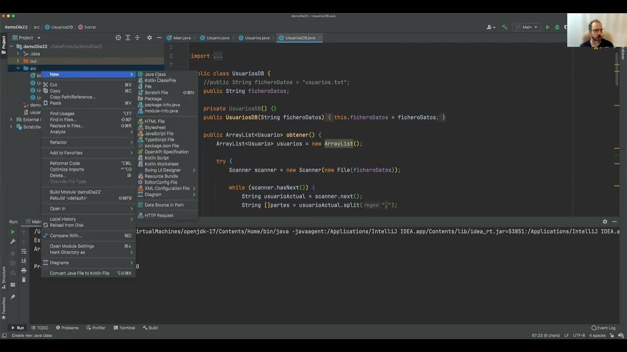 Curso Java Avanzado - Sesión 24 - OpenBootcamp - YouTube