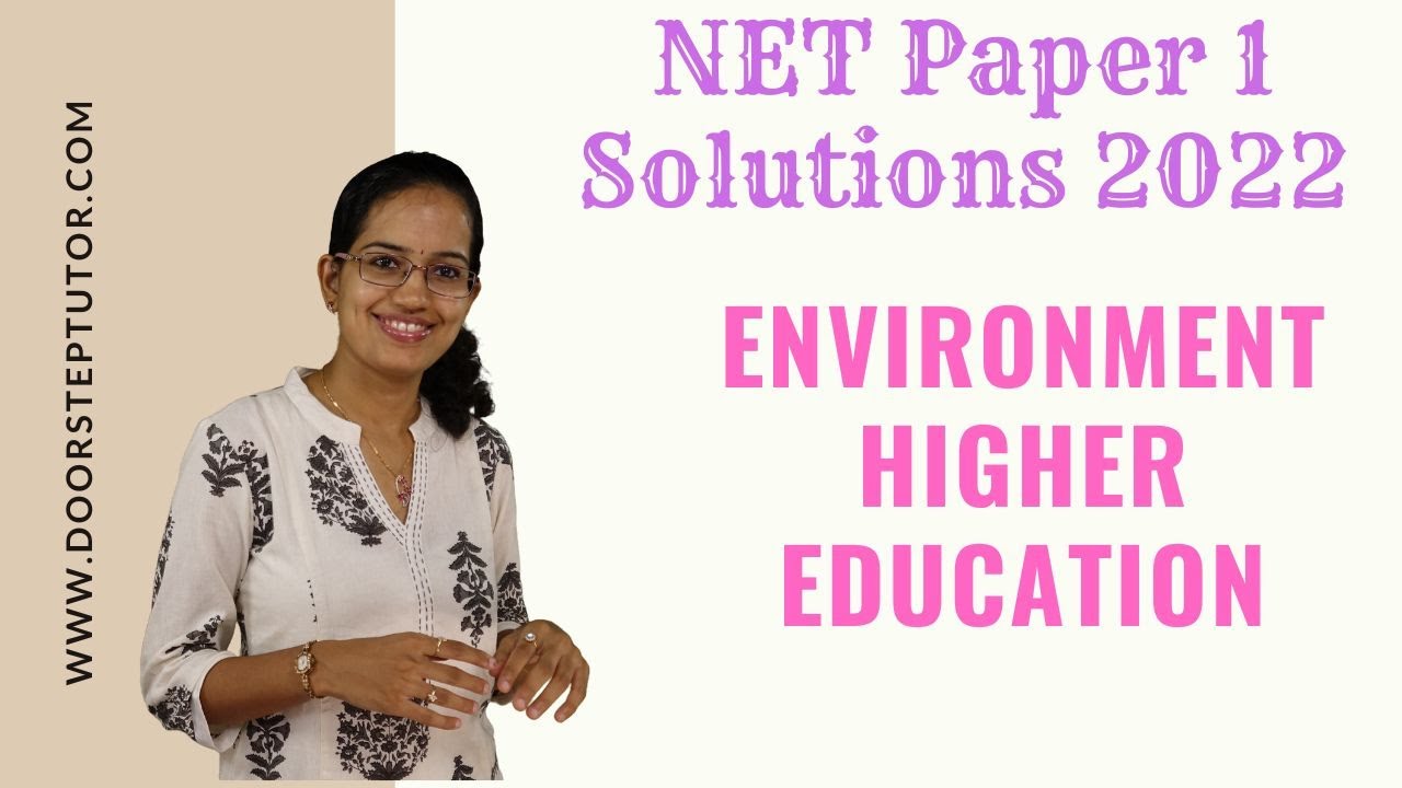 UGC NET Paper 1 - 12 October 2022 Paper Solutions - Environment ...