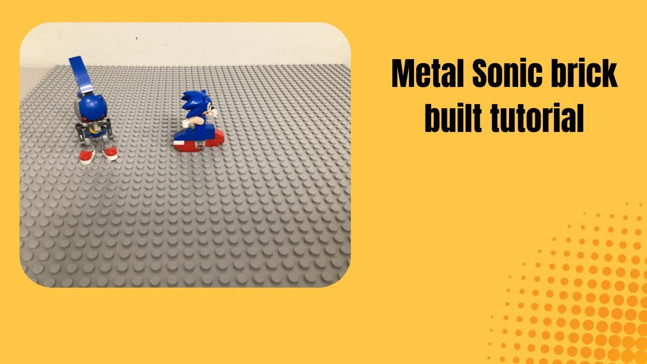 Building Lego metal sonic - YouTube