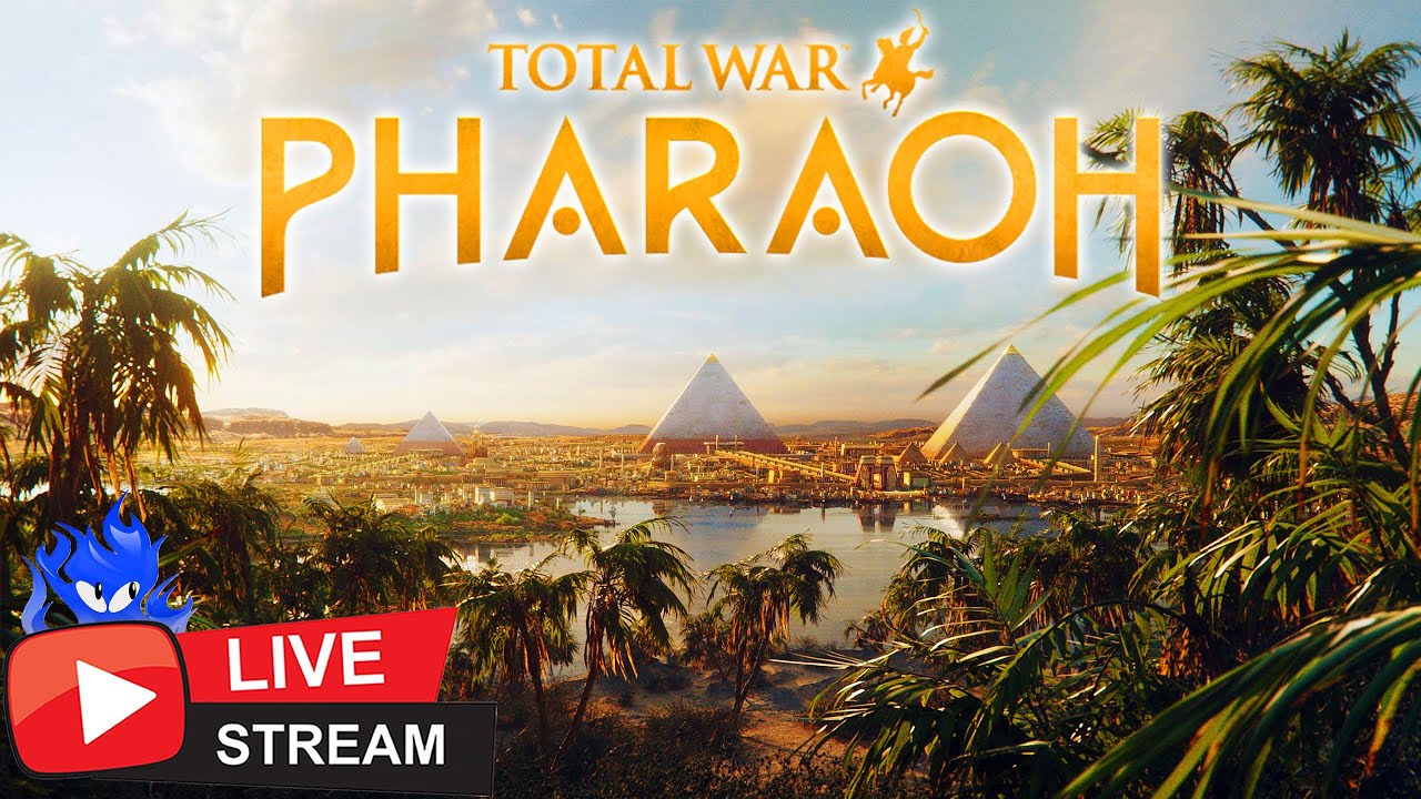 LIVE 🔴 - TOTAL WAR Pharaoh 🔥 CO-OP Campaign - The Cradle of ...