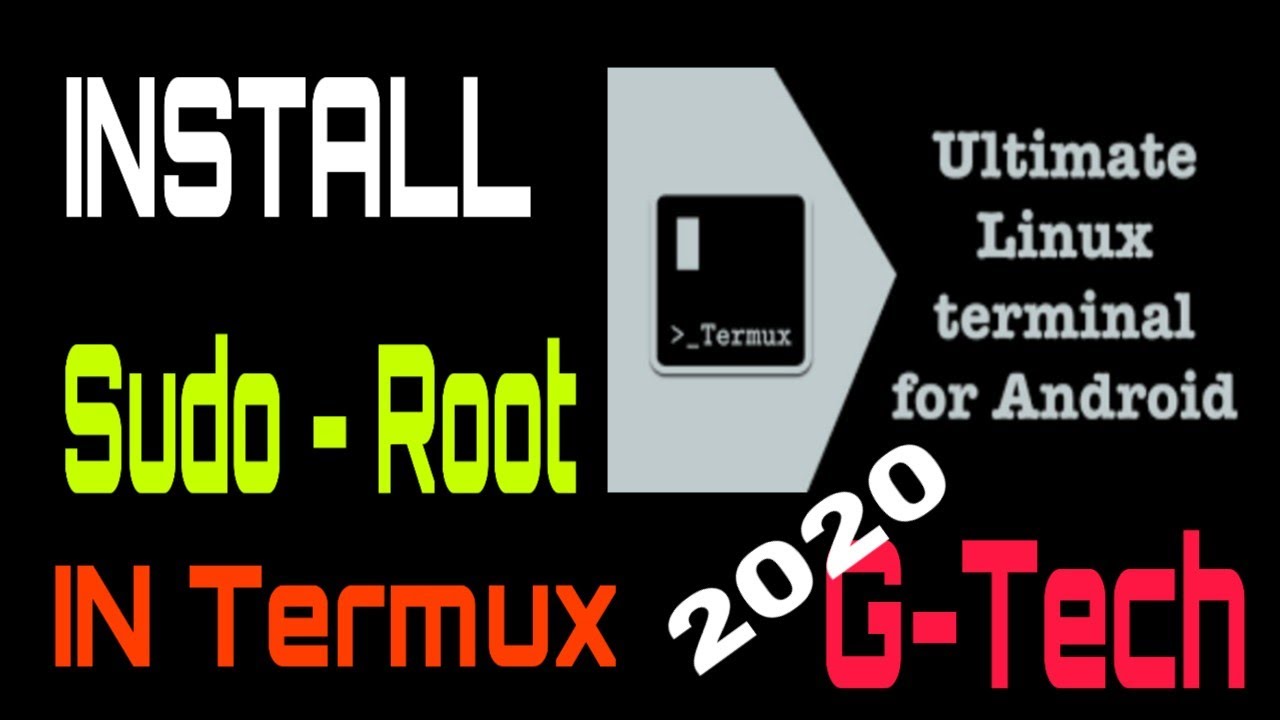 How To Install Sudo In Termux 2020 Root Termux YouTube How To Install Sudo In Termux 2020 Root Termux YouTube