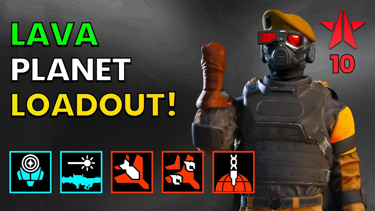 Helldivers 2 - OP LOADOUT for LAVA PLANET! - Automaton Super Helldive Gameplay - YouTube