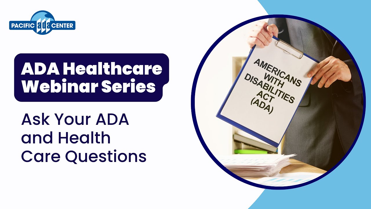 10/24/24 - Ask Your ADA and Health Care Questions - YouTube