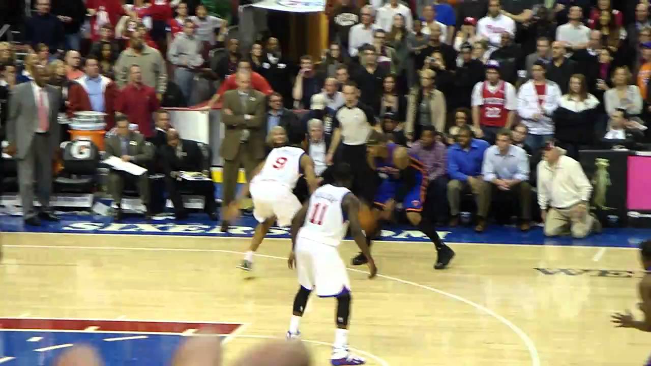 Melo's Game Winner in Philly - YouTube