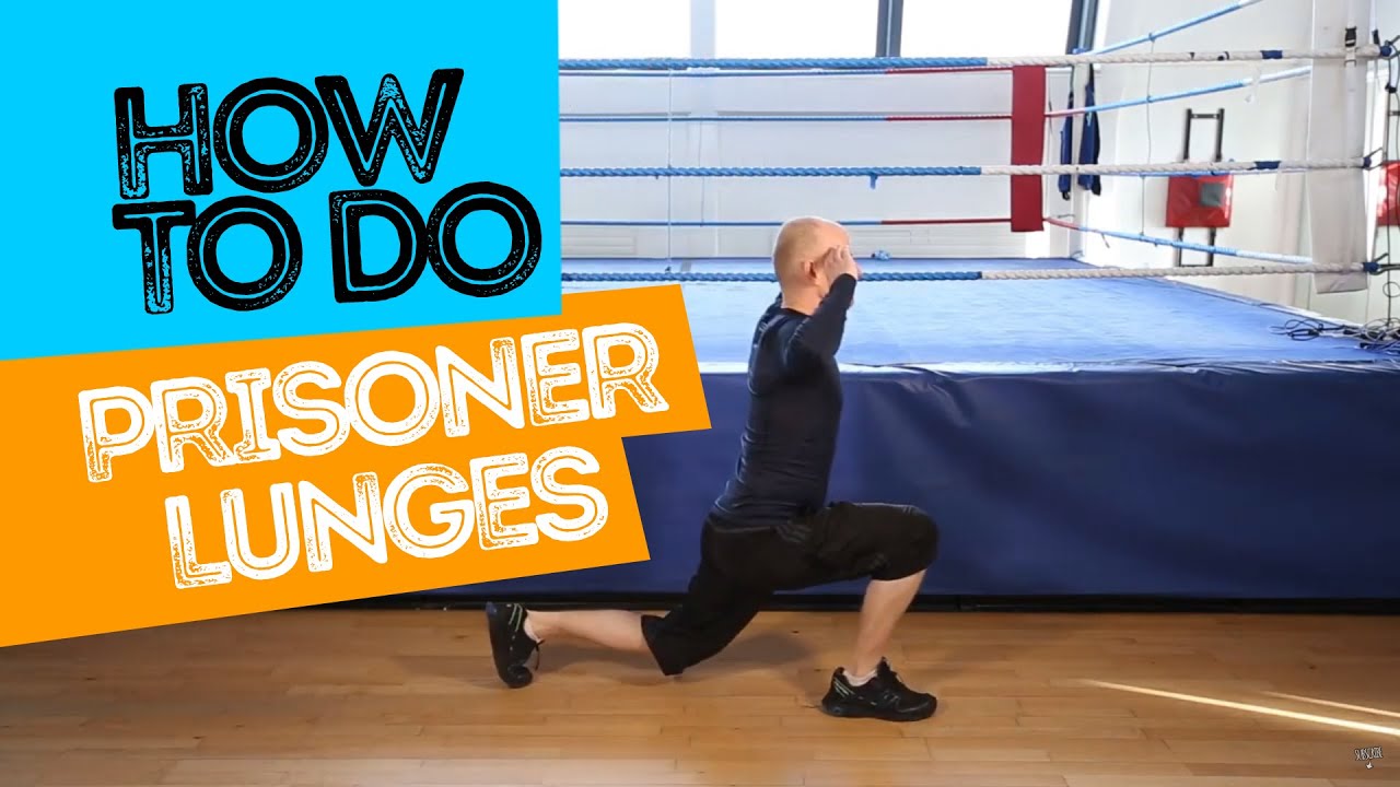 HOW TO DO PRISONER LUNGES - Leg exercise - YouTube