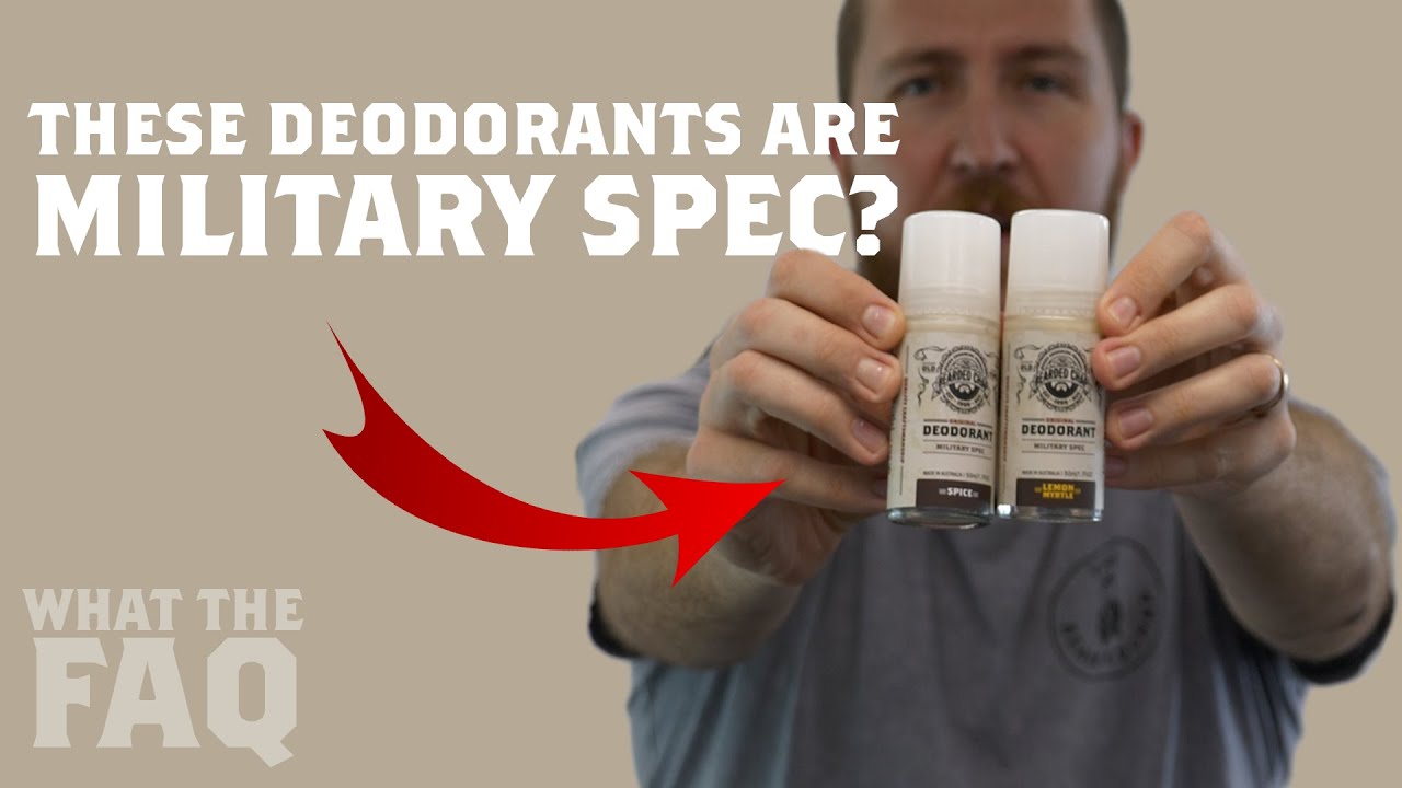 What Makes a Deodorant Military Spec? Uncovering the Secrets of Long ...