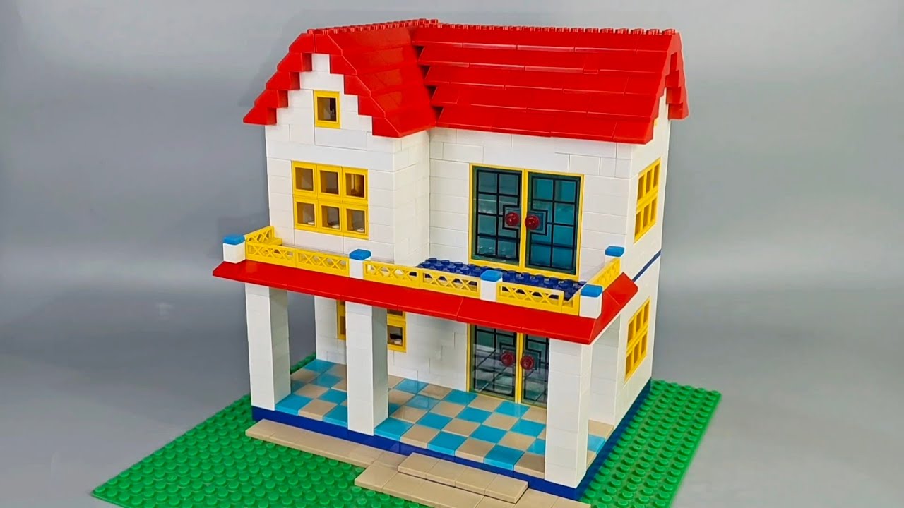 How To Build a LEGO Modern Luxurious House MOC 🏠 | Building Blocks ...