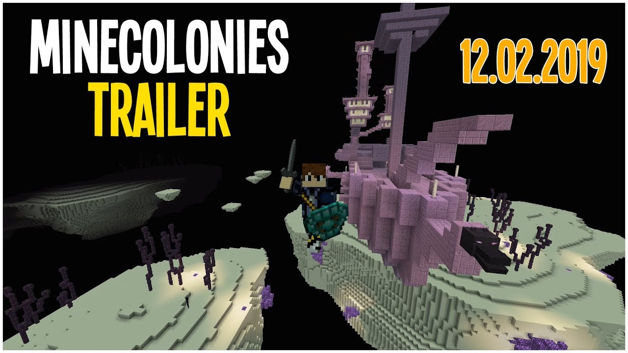 MINECOLONIES - TRAILER (Official Video) - YouTube