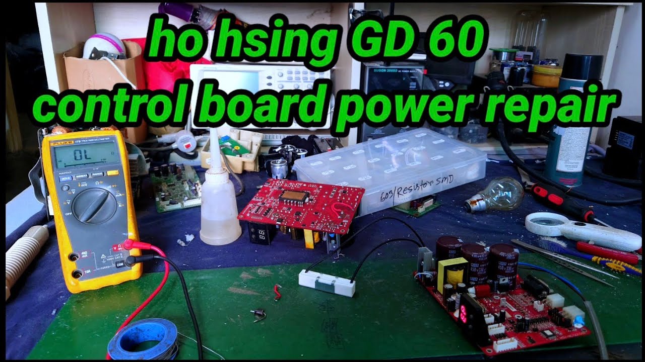 ho hsing GD 60 control board power repair/ GD 60 board repair/sewing ...