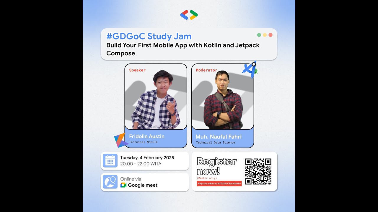 Study Jam #1 : Build Your First Mobile App with Kotlin and Jetpack ...