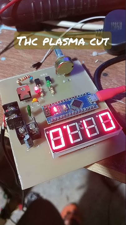 THC plasma cut mengunakan arduino nano - YouTube