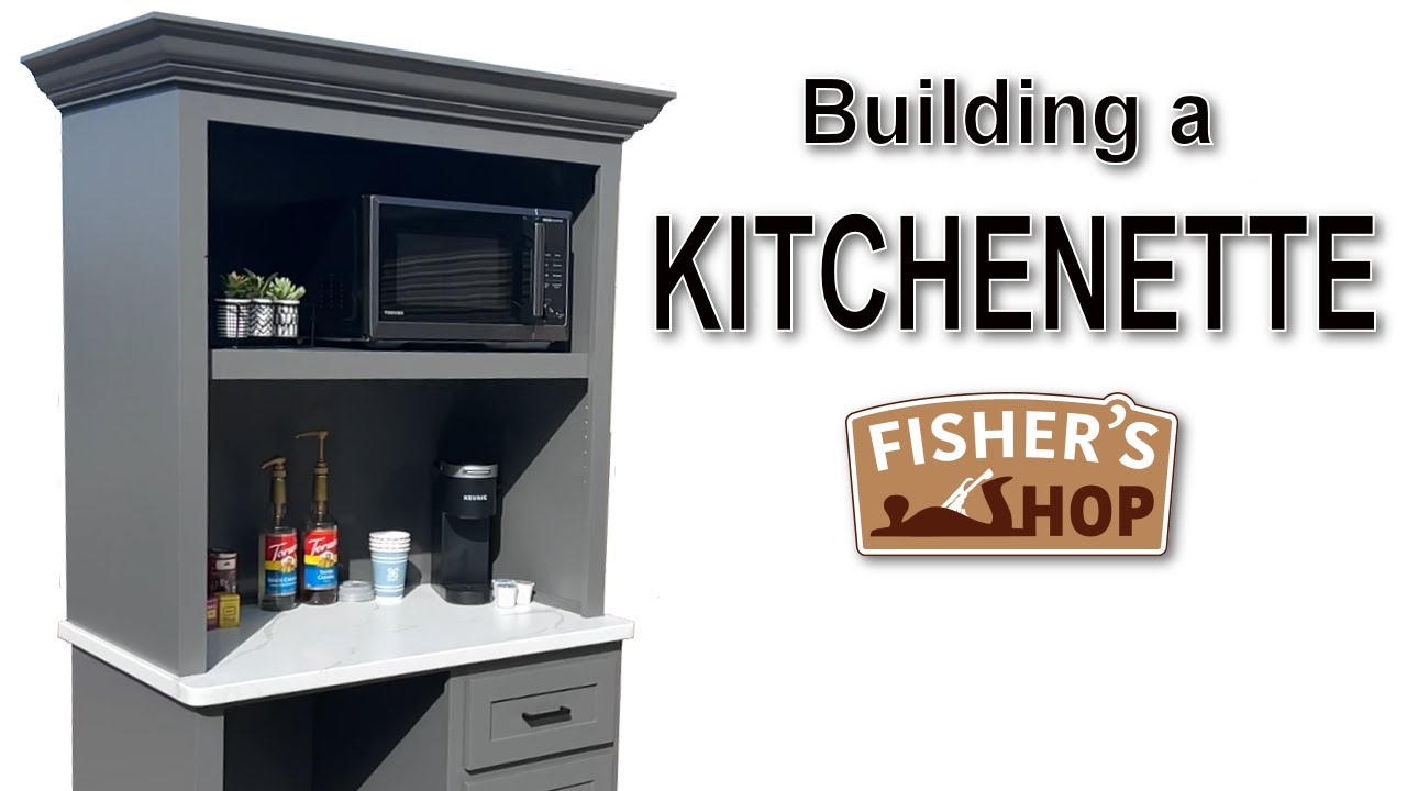 Woodworking: Building A Kitchenette - YouTube