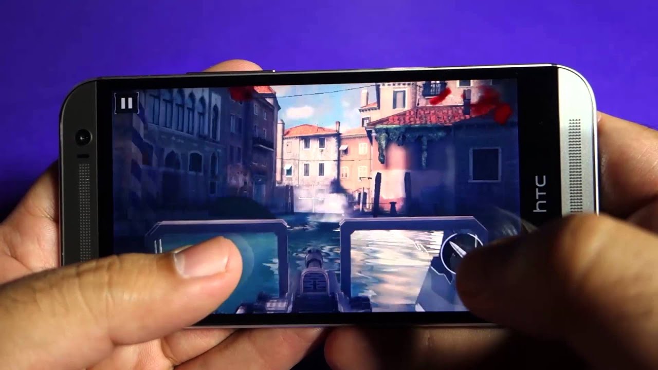 HTC One M8 - Modern Combat 5 Blackout for Android - YouTube