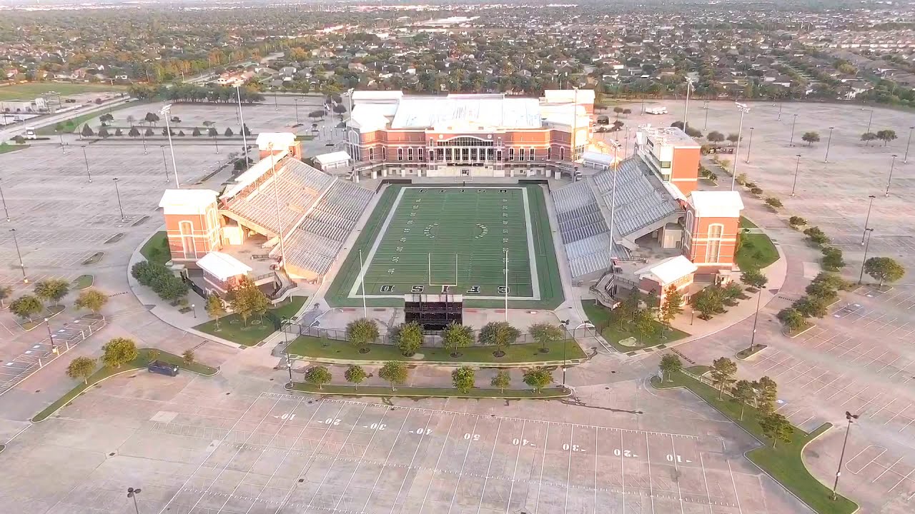 Houston Texas - Berry Center & Cy-fair stadium - Mavic 2 Zoom Drone ...