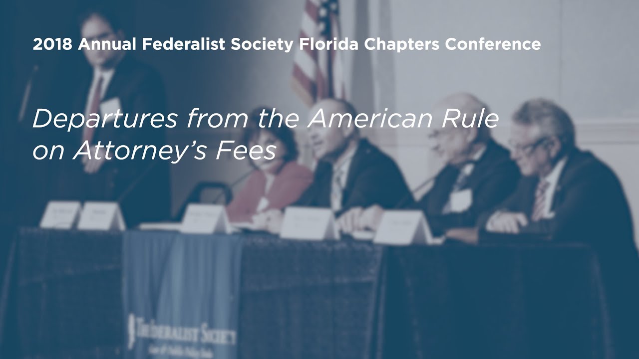 Departures from the American Rule on Attorneys Fees [2018 Annual ...