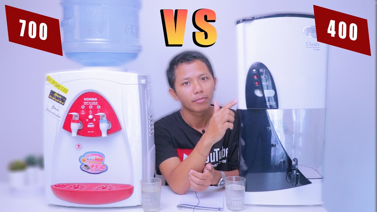 Cara Memilih Dispenser Terbaik Rasa Air Alami | Pure It VS Uchida - YouTube