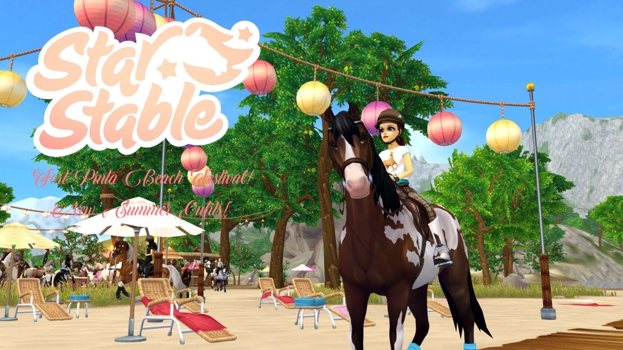 Star Stable Update | The Fort Pinta Beach Party! | Isabel Dreamforest ...
