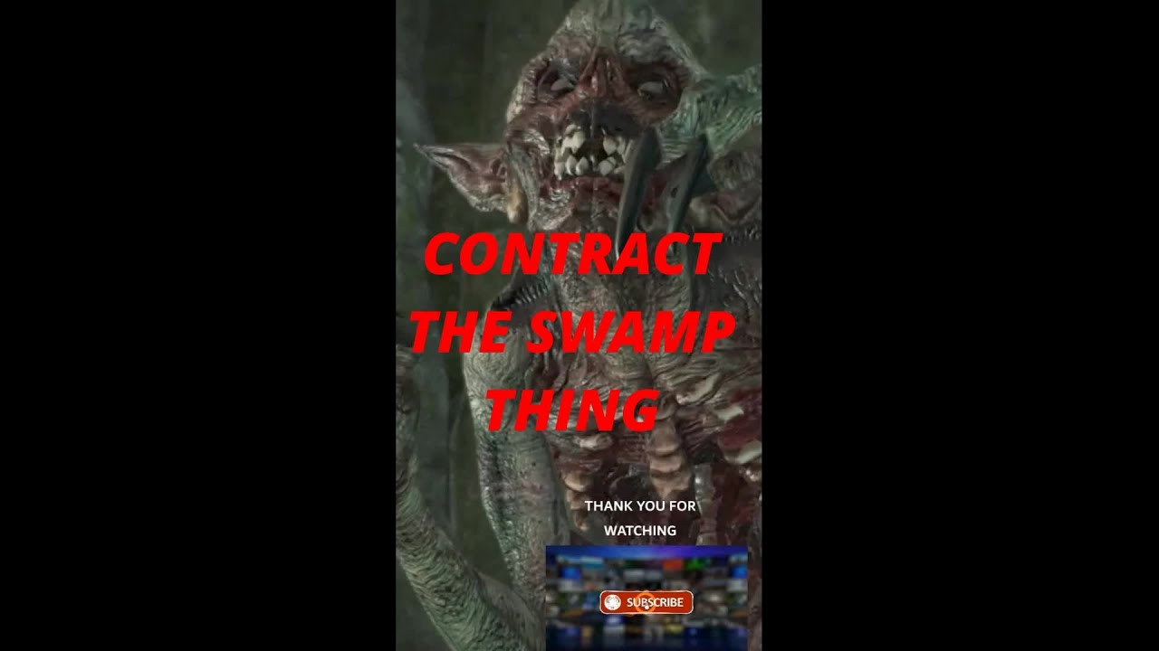 WITCHER 3 CONTRACT THE SWAMP THING - YouTube