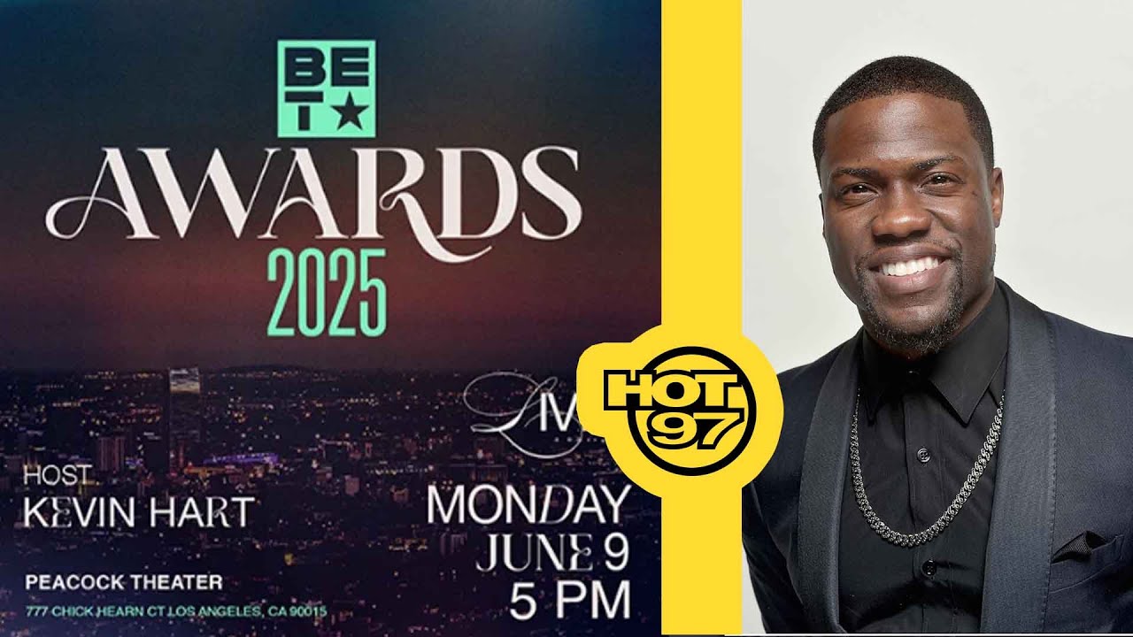 BET Awards 2025: Kevin Hart As Host + Performers & Special Guests ...