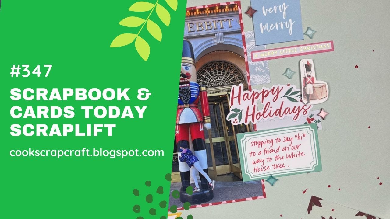 Scrapbook & Cards Today Scraplift - Scrapbook Process 347 - YouTube