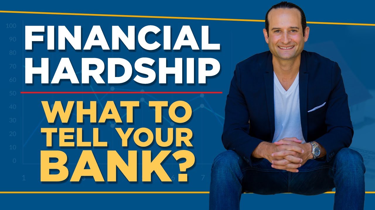 Financial hardship. What to tell your bank? - YouTube