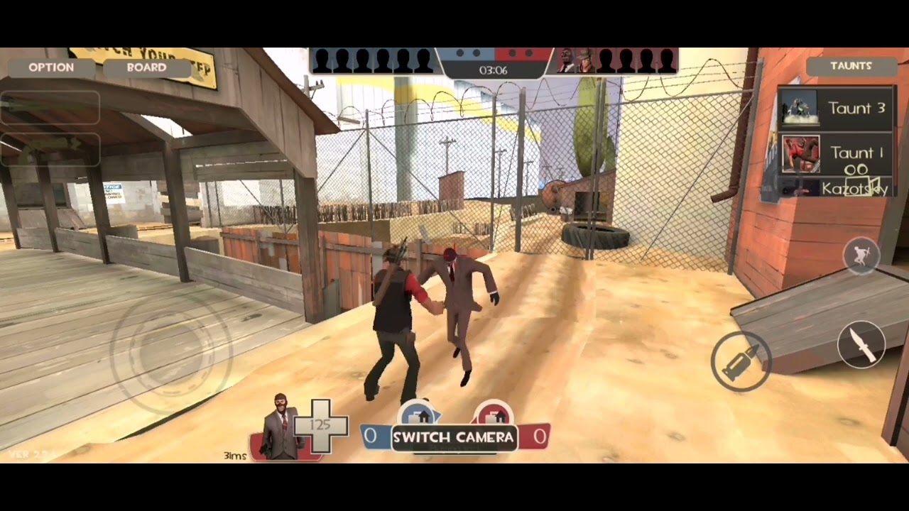 team fortress 2 mobile. "Square dance" taunt test - YouTube