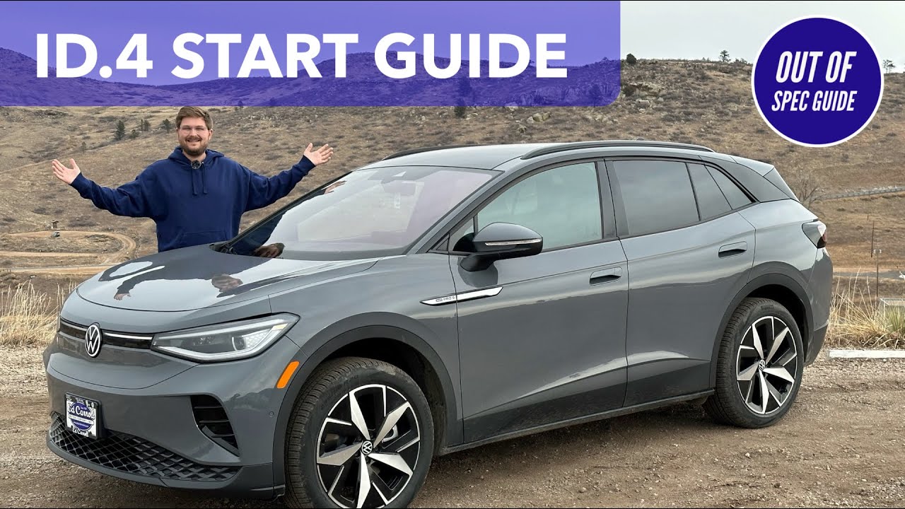 Here's How to Start, Drive, & Charge The Volkswagen ID.4 - YouTube