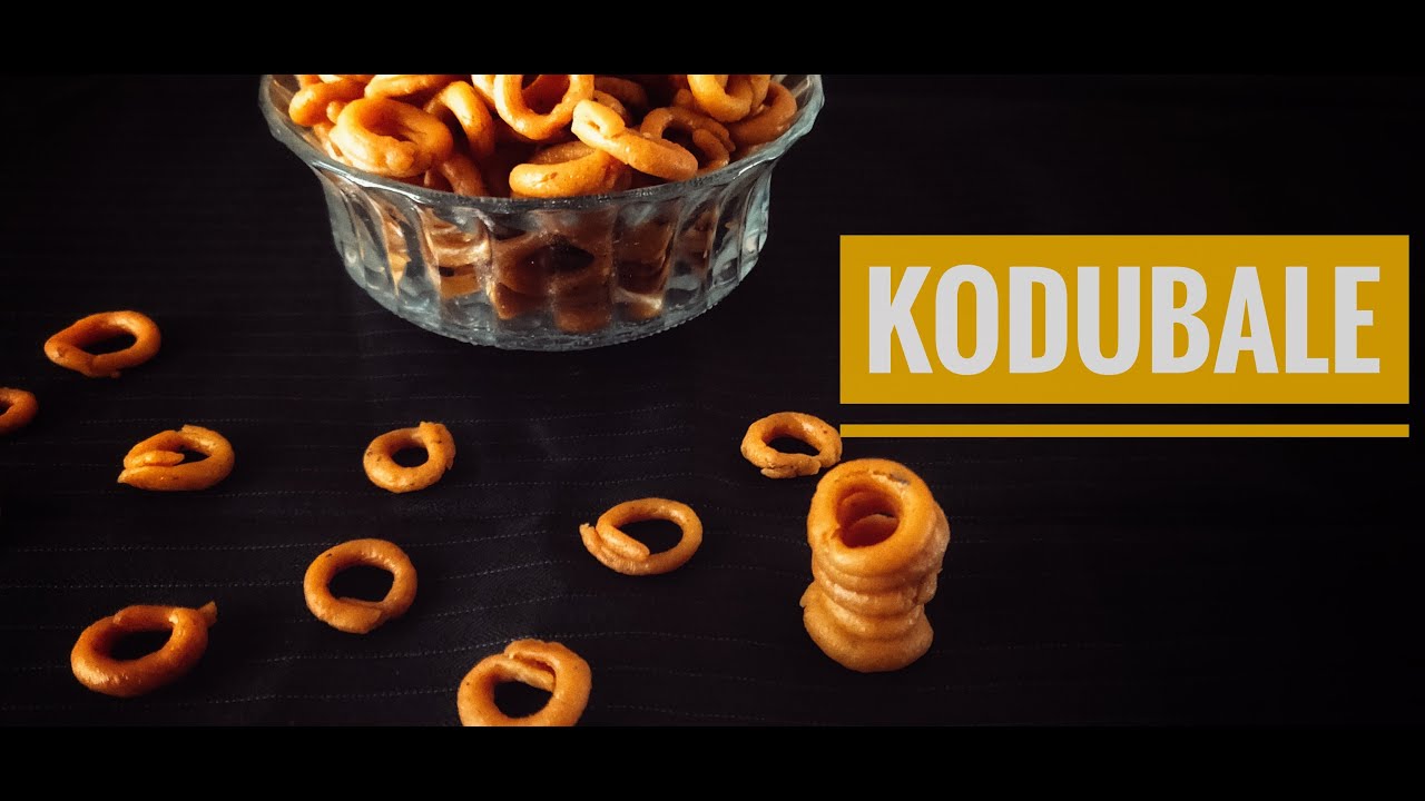 How to make Kodubale | kodubale recipe | ring murukku | evening snacks ...
