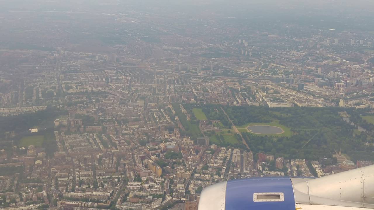 A flight over London (Полёт над Лондоном) 4K - YouTube