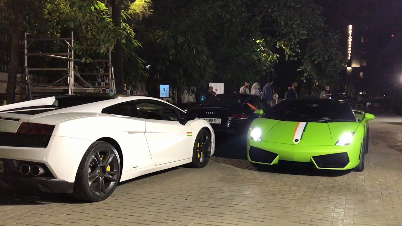 Supercar Midnight Run | INDIA (Bangalore) | 13+ Cars Boit Club Part 2 ...