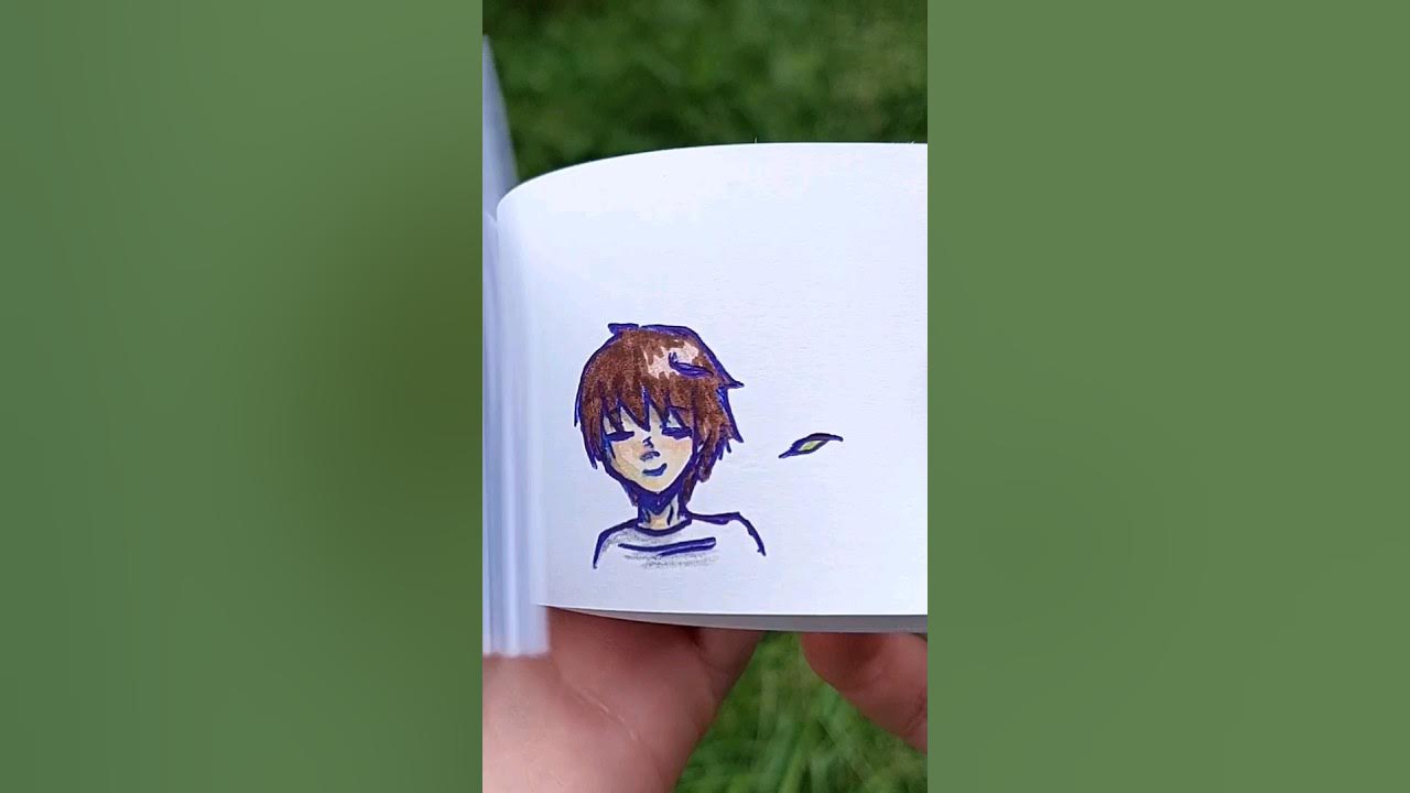 my first little flip book animation - YouTube