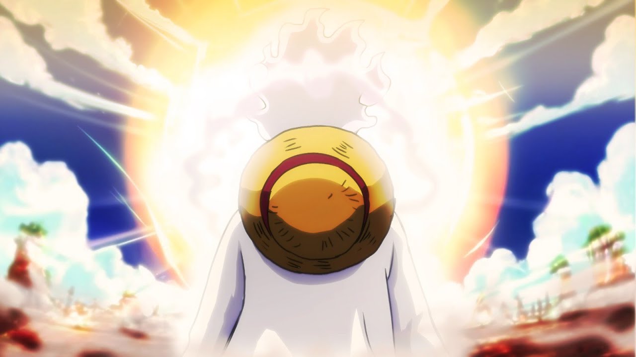 Luffy Absorbe el Poder del Sol para el Gear 5 Etapa 2 - One Piece - YouTube