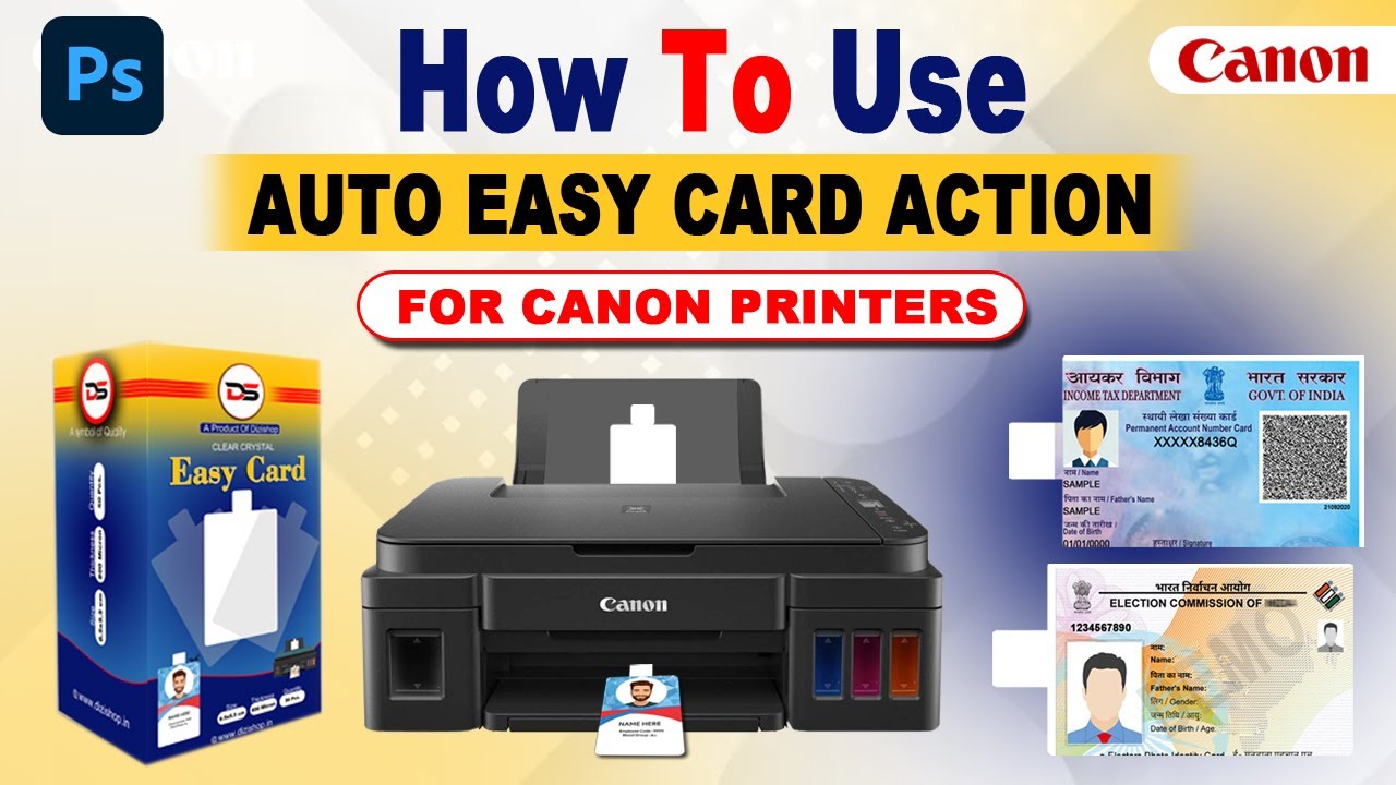 How to Use Easy Card Action | Quick Tutorial for Beginners I For Canon ...