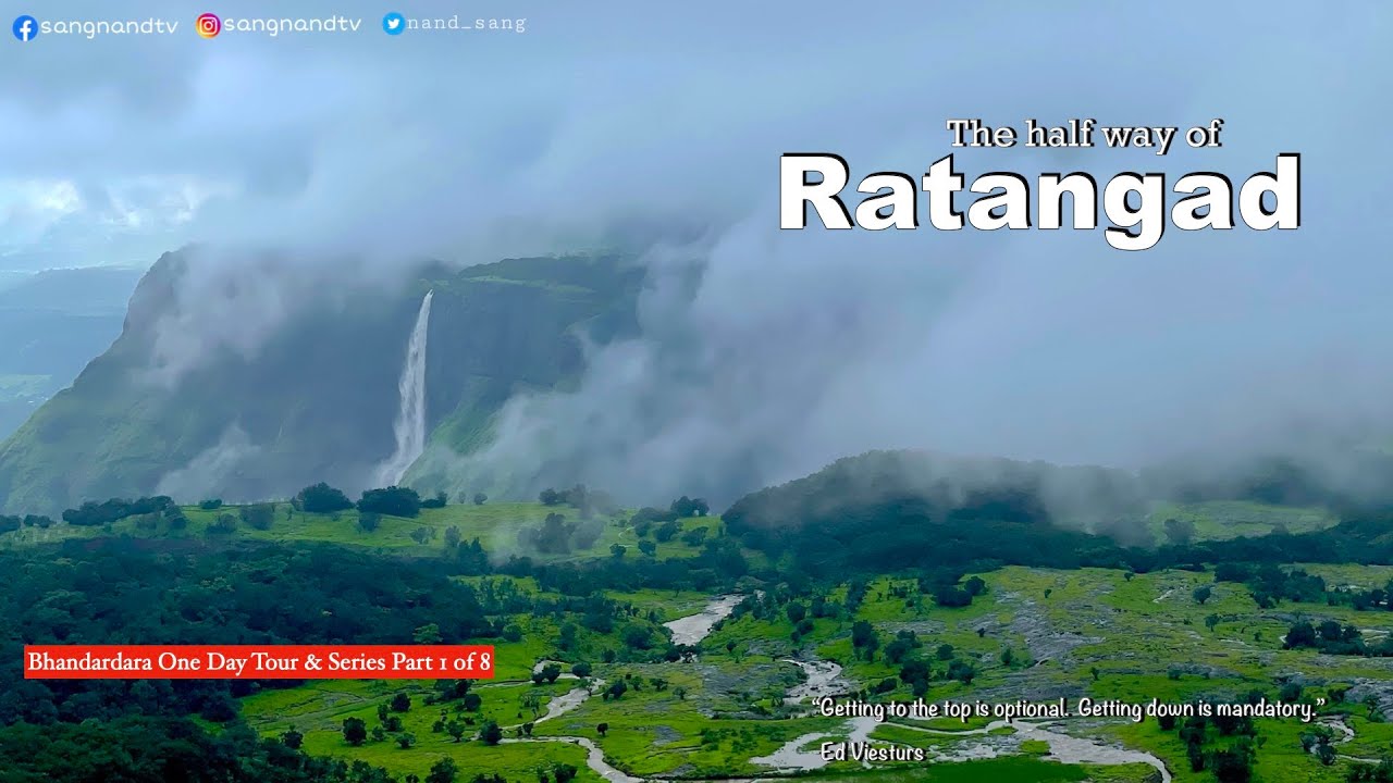 The Half Way Of Ratangad Trek | Ratanwadi | Samrad Village | Marathi ...