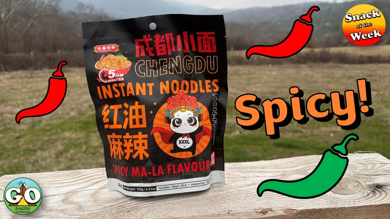 Snack of the Week (Episode 107) - Spicy Ma La Noodles - YouTube