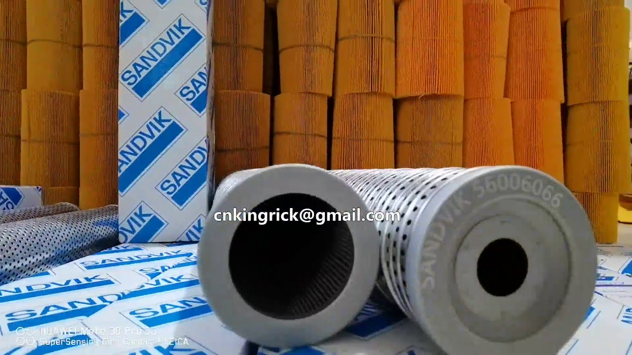 Hydraulic filter for crusher 56006066 Sandvik Mining and Rock ...