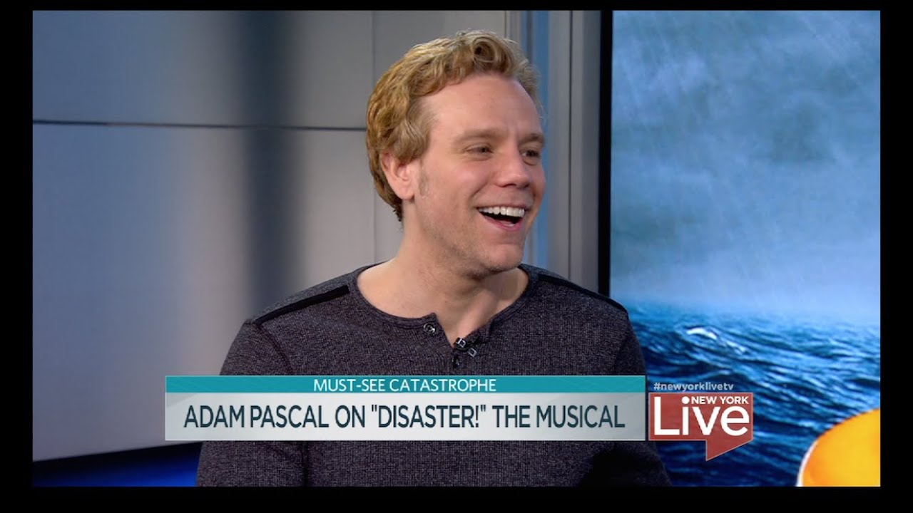 Adam Pascal on New '70s Inspired Musical "Disaster!" - YouTube