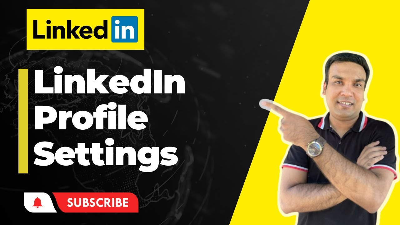 AdsWisard LinkedIn Marketing Course Ep10 - LinkedIn Profile Settings ...