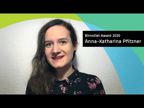 Anna-Katharina Pfitzner | International Birnstiel Award 2020 - YouTube