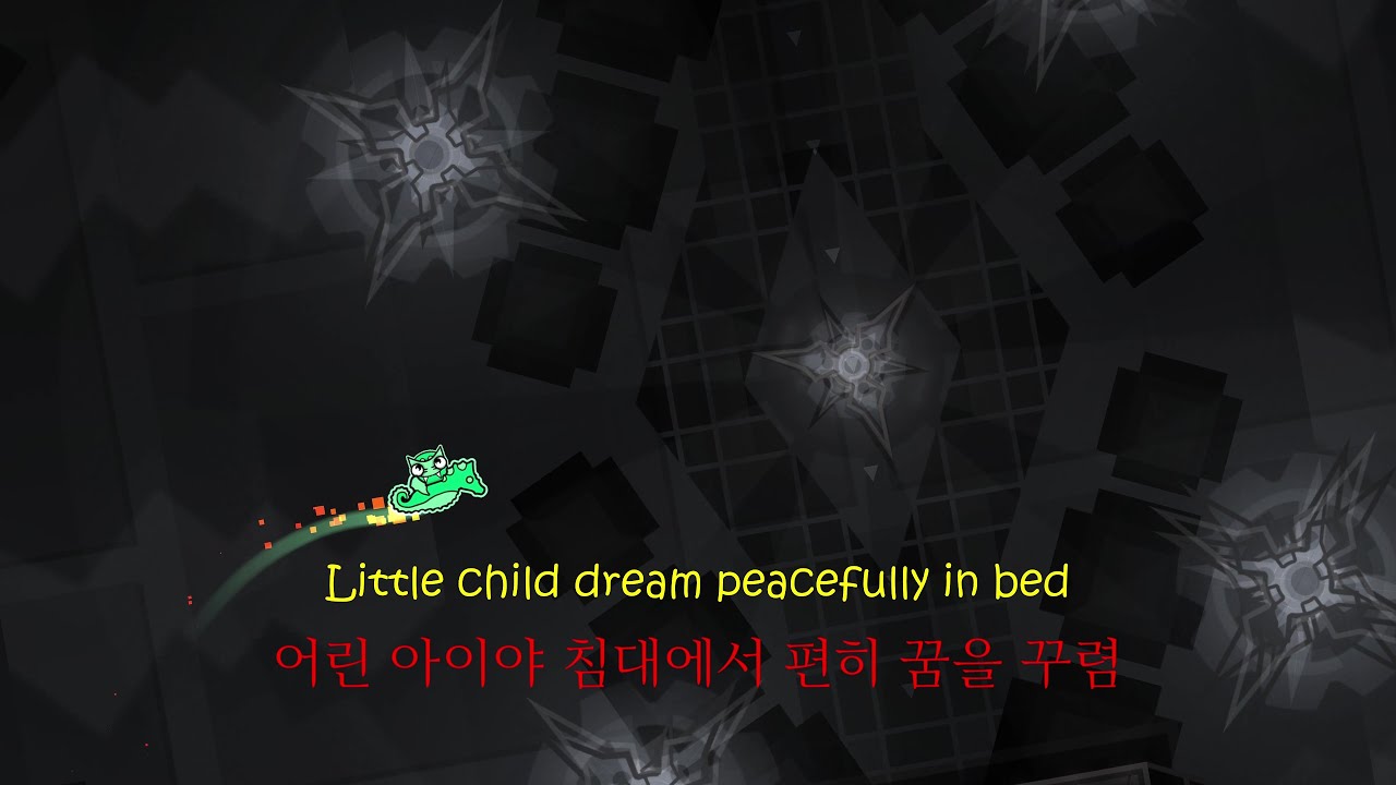 [Geometry Dash] Collab Level [가사/해석/번역/lyrics] [4K] (400 Sub Special ...